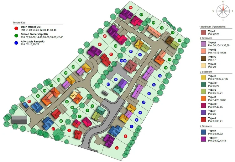 Field of Vision — 2D Site & Floor Plans