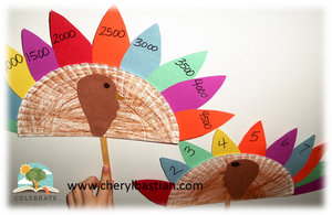 Multiplication Turkeys — Celebrate Simple