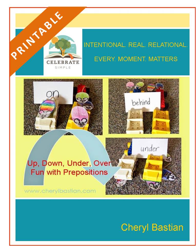 SIMPLE Prepositions for Little Learners — Celebrate Simple