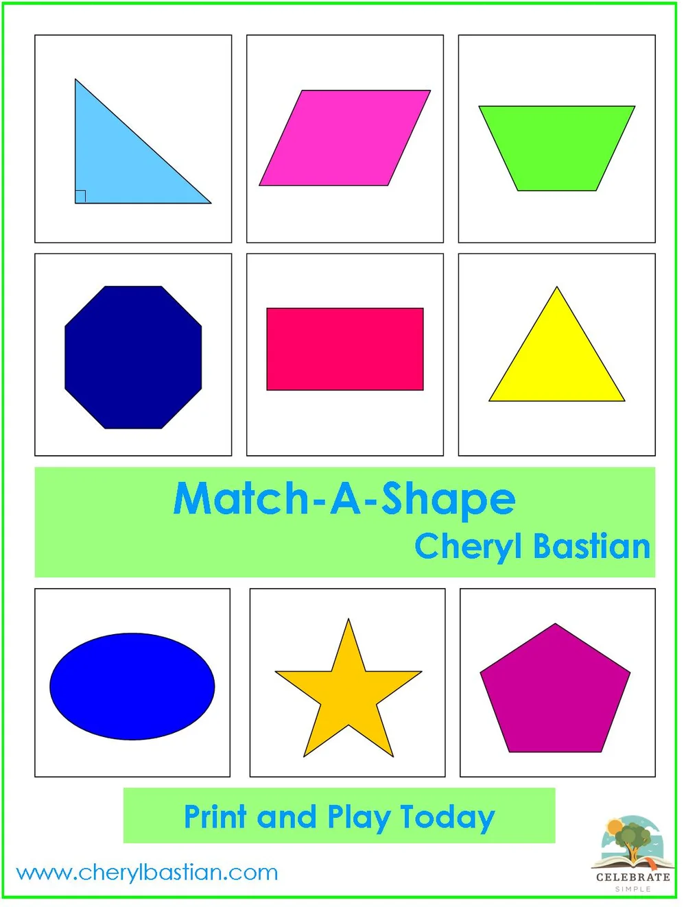 Free Resources — Celebrate Simple