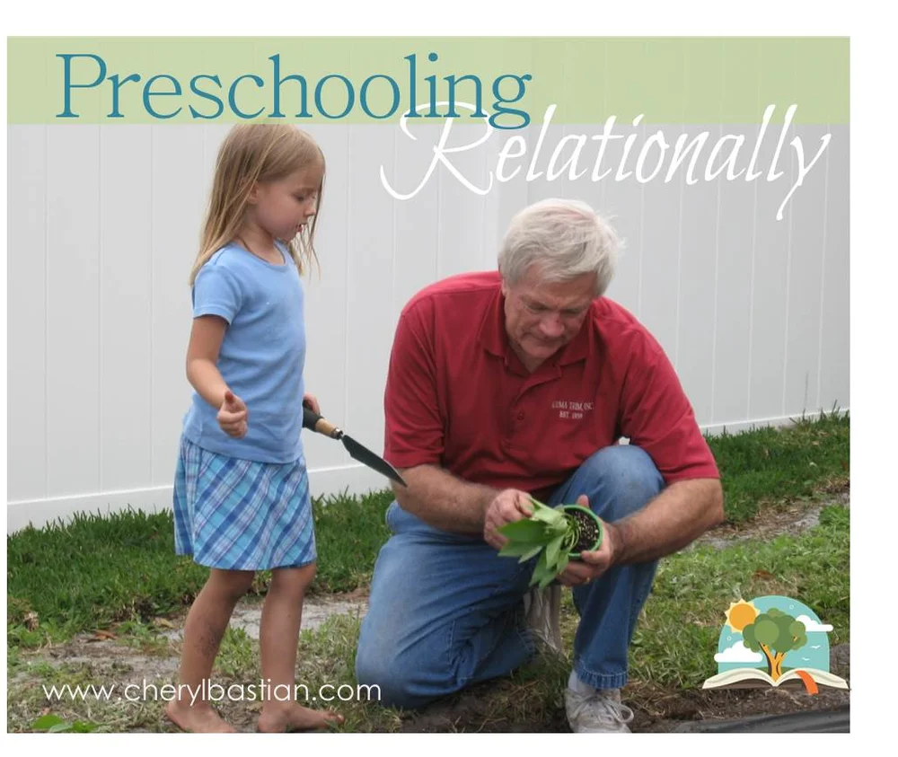 Preschooling- Relationally — Celebrate Simple