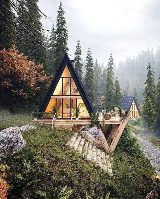 At Home in A-Frames — The Journal | Alps & Meters