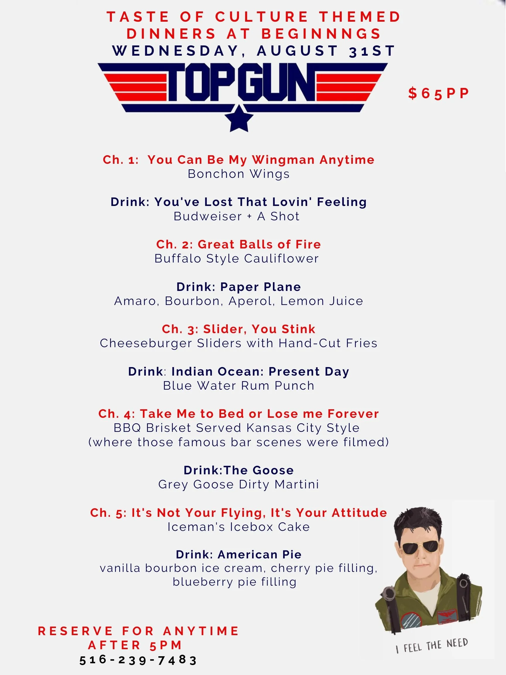 Events at Beginnings Restaurant — beginnings