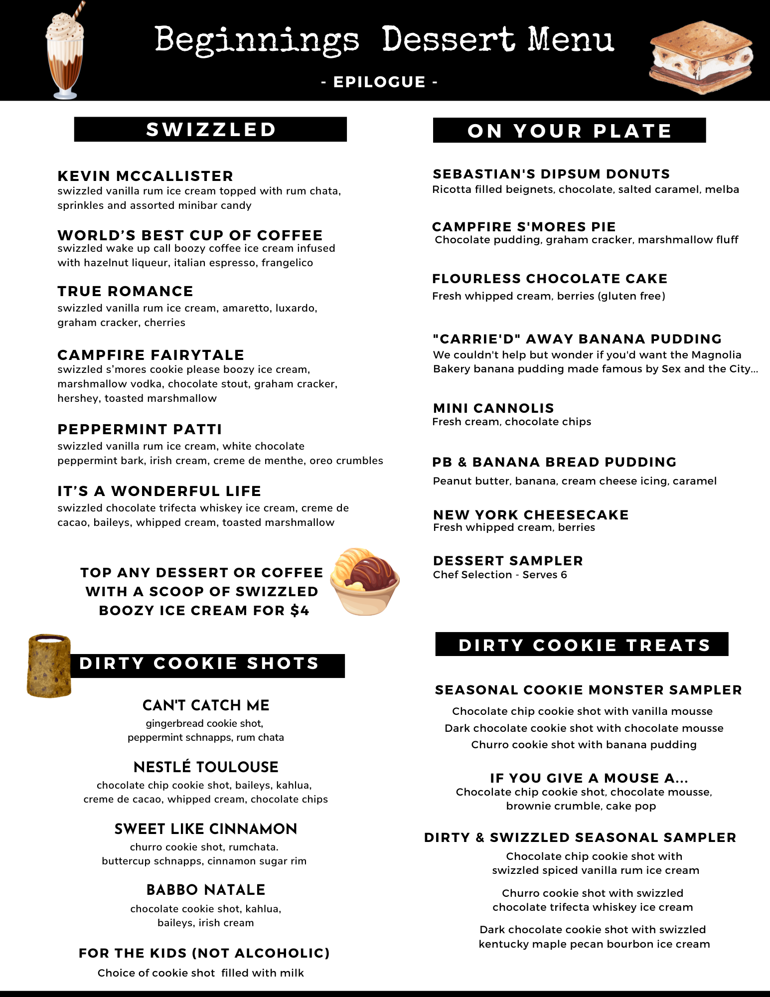 Daily Menu — beginnings