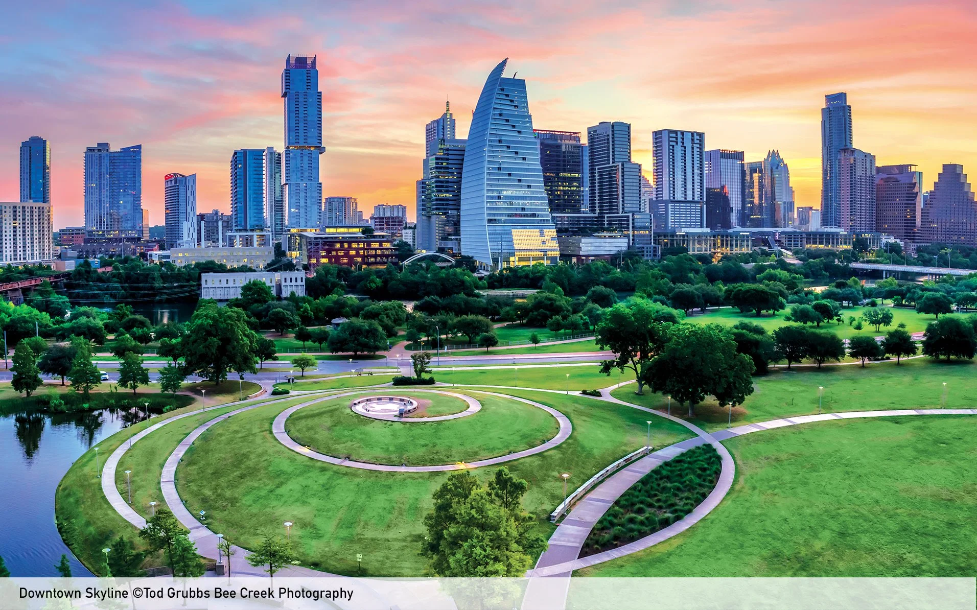 Austin Events Wall Calendar 2024