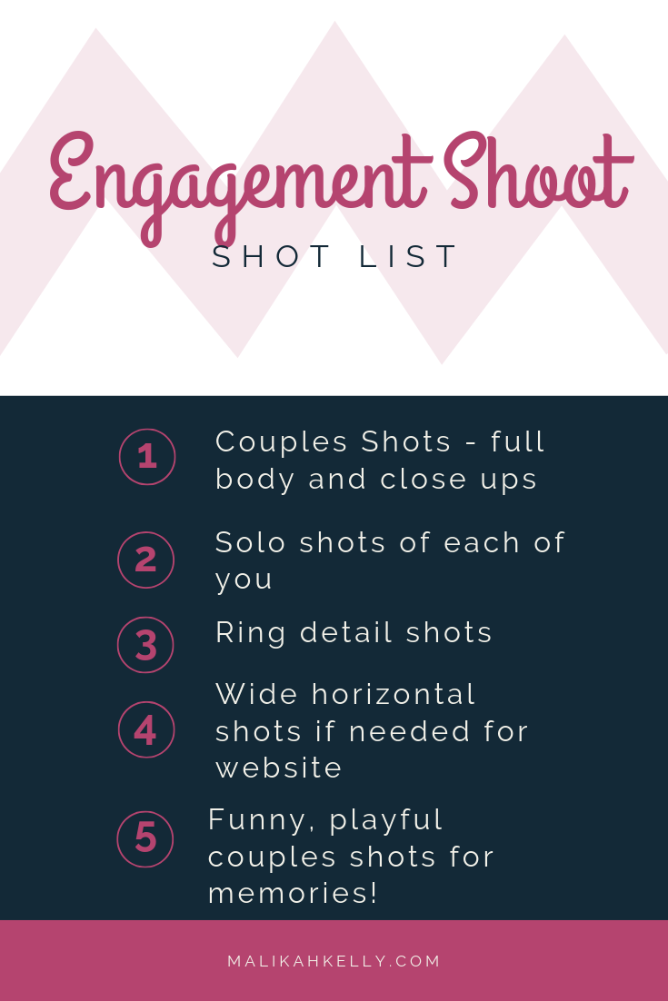 Engagement Shoot 101: How to Ace Your Engagement Photo Shoot — Malikah ...