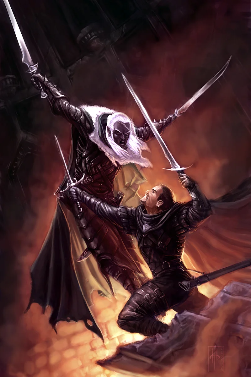 Artemis Entreri Vs Drizzt