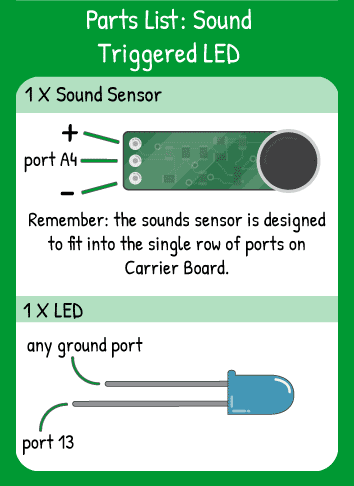 Sound Triggered LED | Coding Kit | Let's Start Coding | Coding for Kids