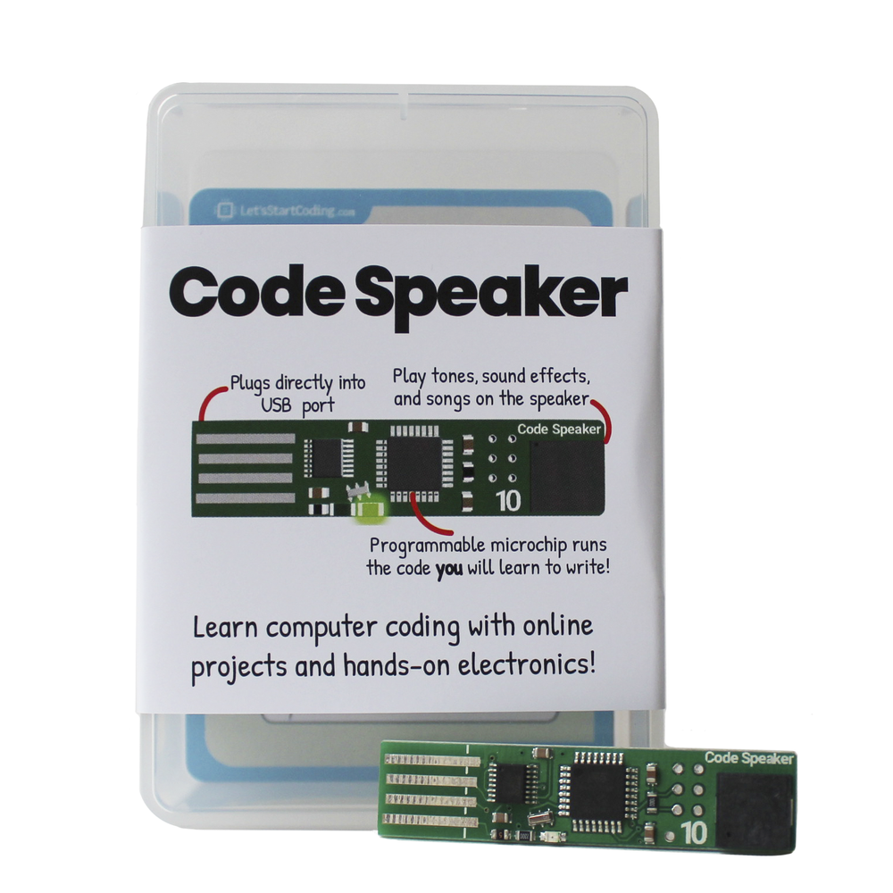 Code Speaker Product Details | Let's Start Coding | Coding for Kids