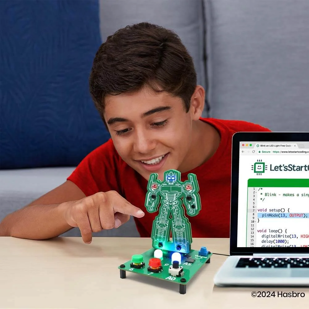 Hands-On Coding with Optimus Prime | Transformers STEM Kit for Kids 8-12 | Let's Start Coding ...