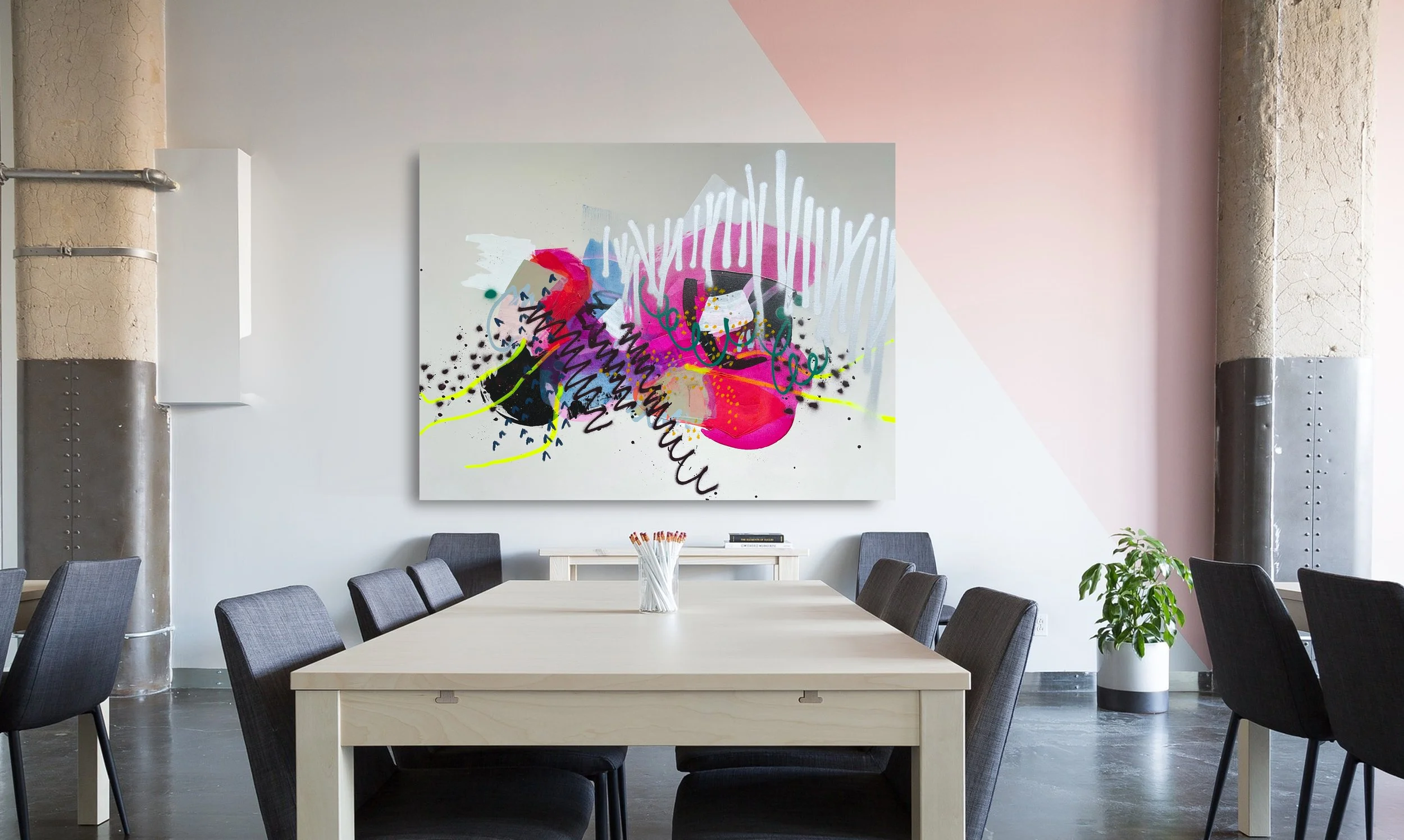 Abstract Paintings — Laura Schuler Studio