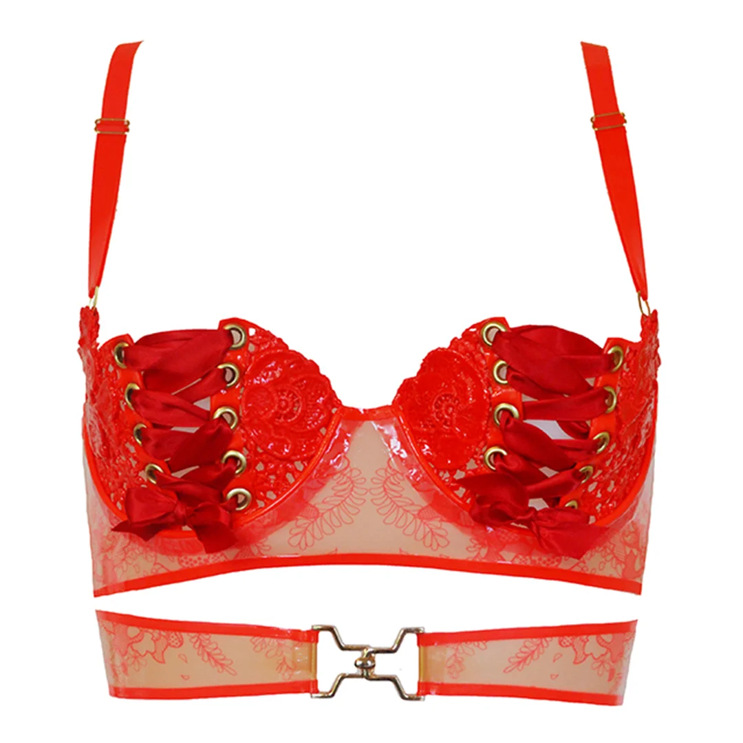 Half Cup Bra — ELISSA POPPY
