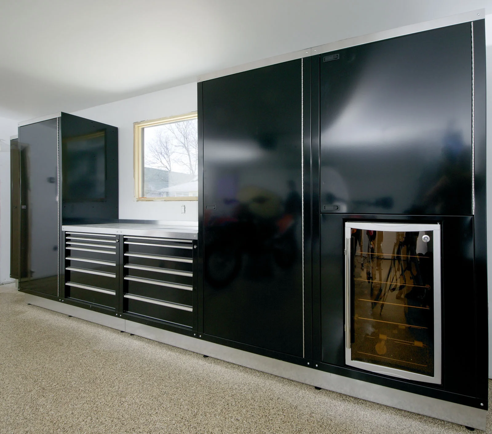 Custom Metal Cabinets — North Texas Concrete Coatings