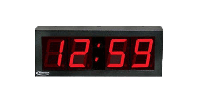 NTDS Series 2.3-inch NTP Digital Clock — Masterclock, Inc.