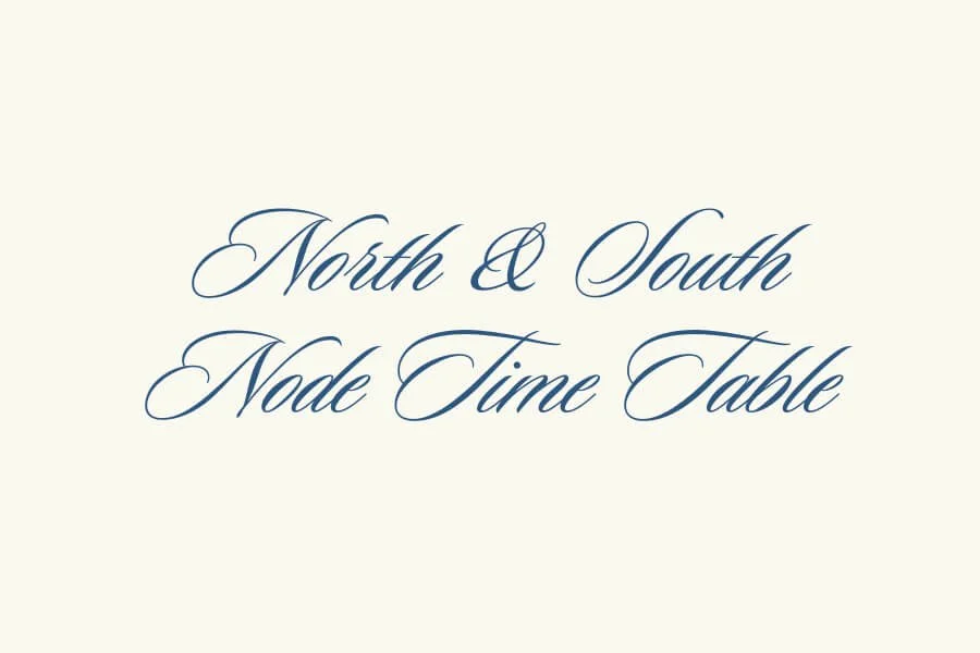 South Nodes: What Astrology Nodes Say About Your Past Life Karma & Soul ...
