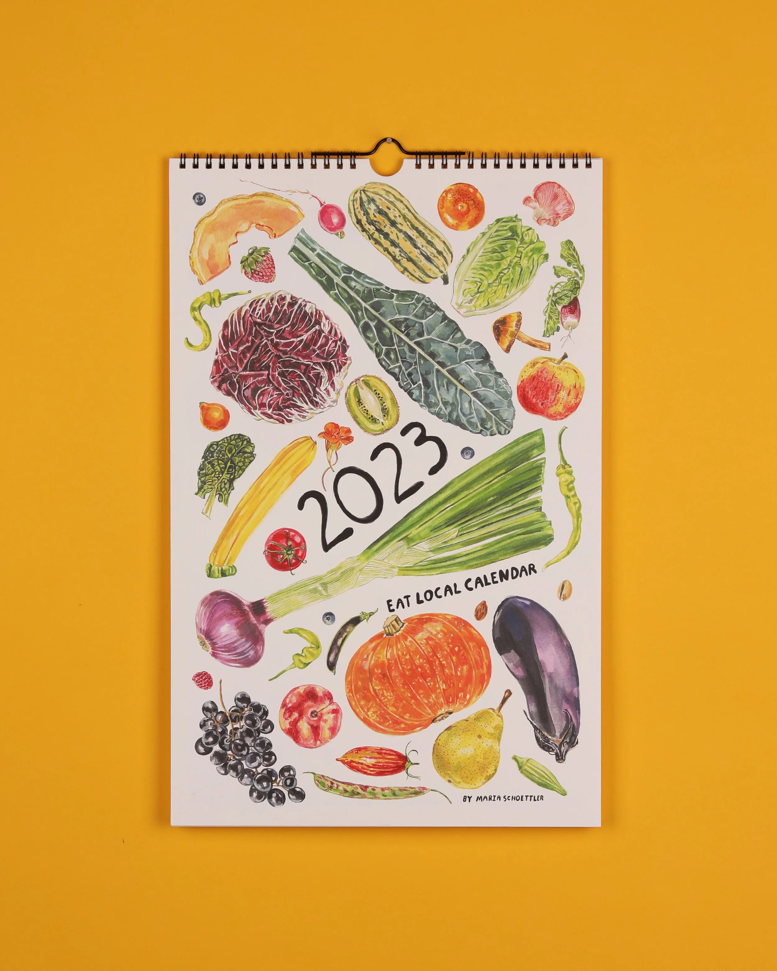 2023 Eat Local Calendar — Maria Schoettler