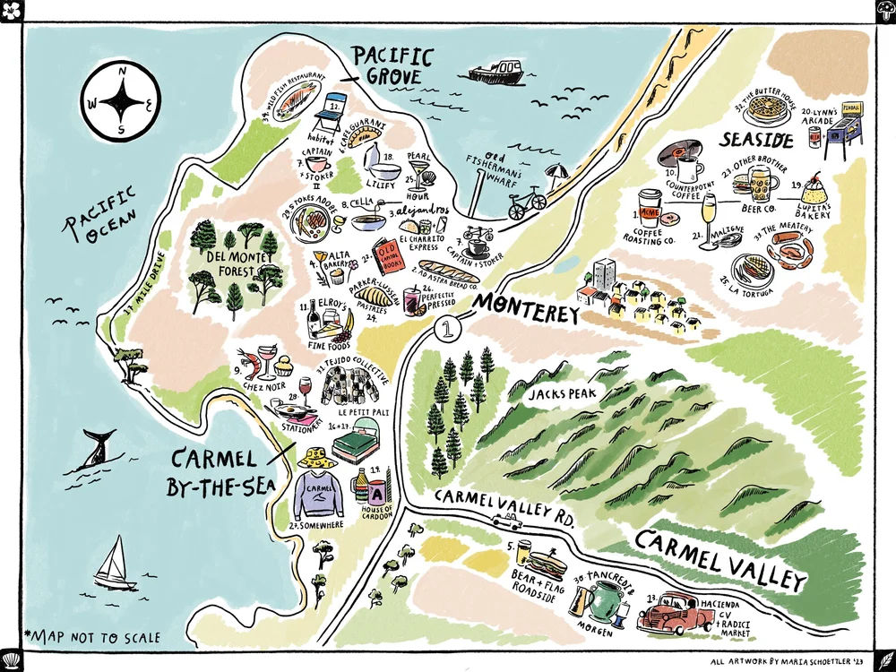 Monterey Peninsula's Local's Guide — Maria Schoettler