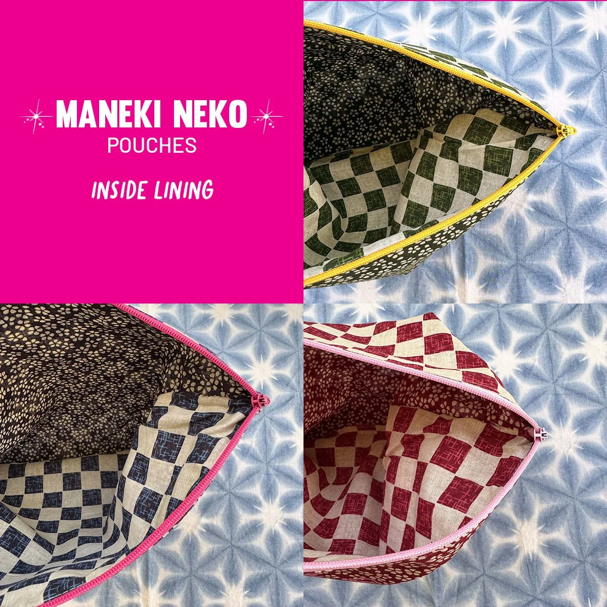 MANEKI NEKO POUCHES — Twiggy