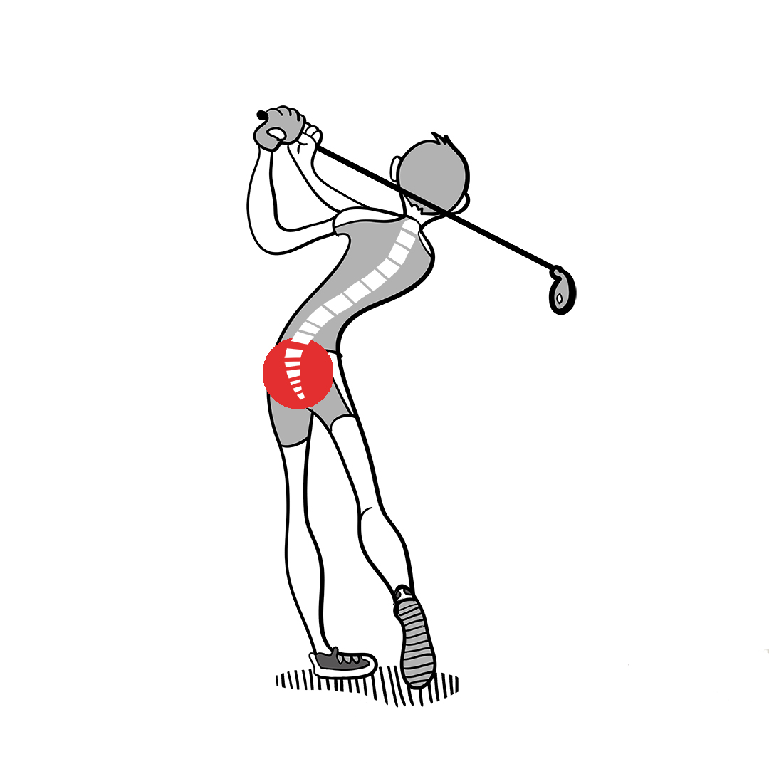 Golf Hip Rotation Exercises — Pelvic Clock® Exercise Device