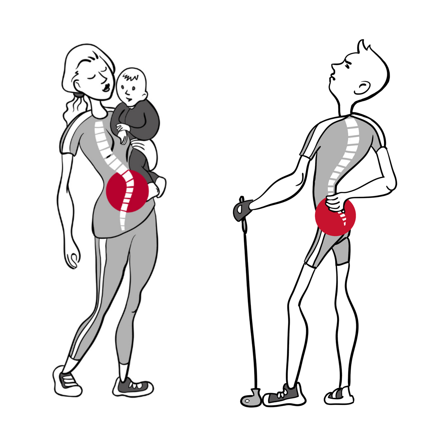 Stretches for Quadratus Lumborum (QL) Muscles — Pelvic Clock® Exercise ...