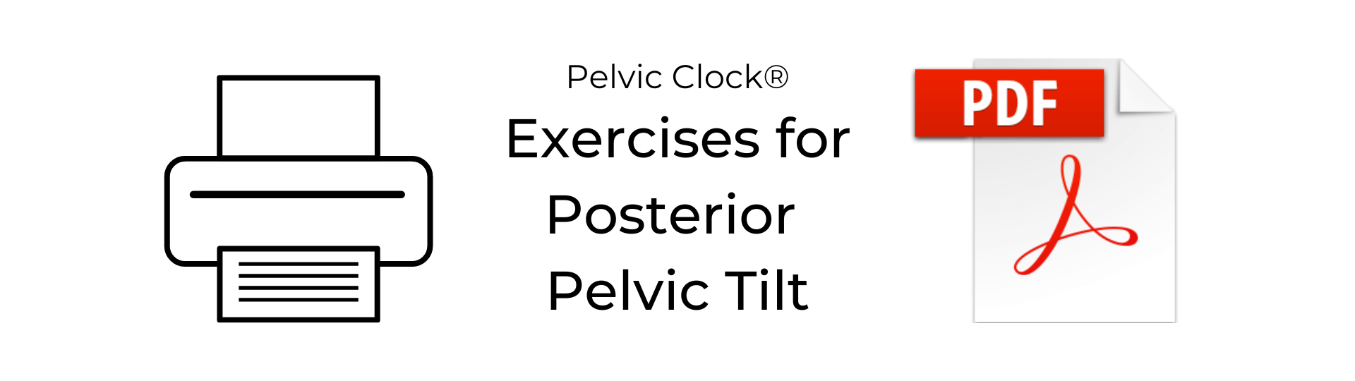 How to Fix Posterior Pelvic Tilt — Pelvic Clock® Exercise Device
