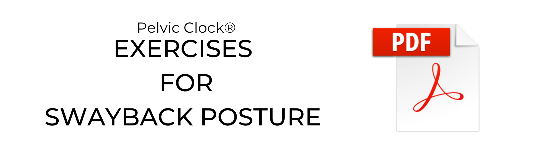 Pelvic Clock® Exercises for Swayback Posture Correction — Pelvic Clock ...