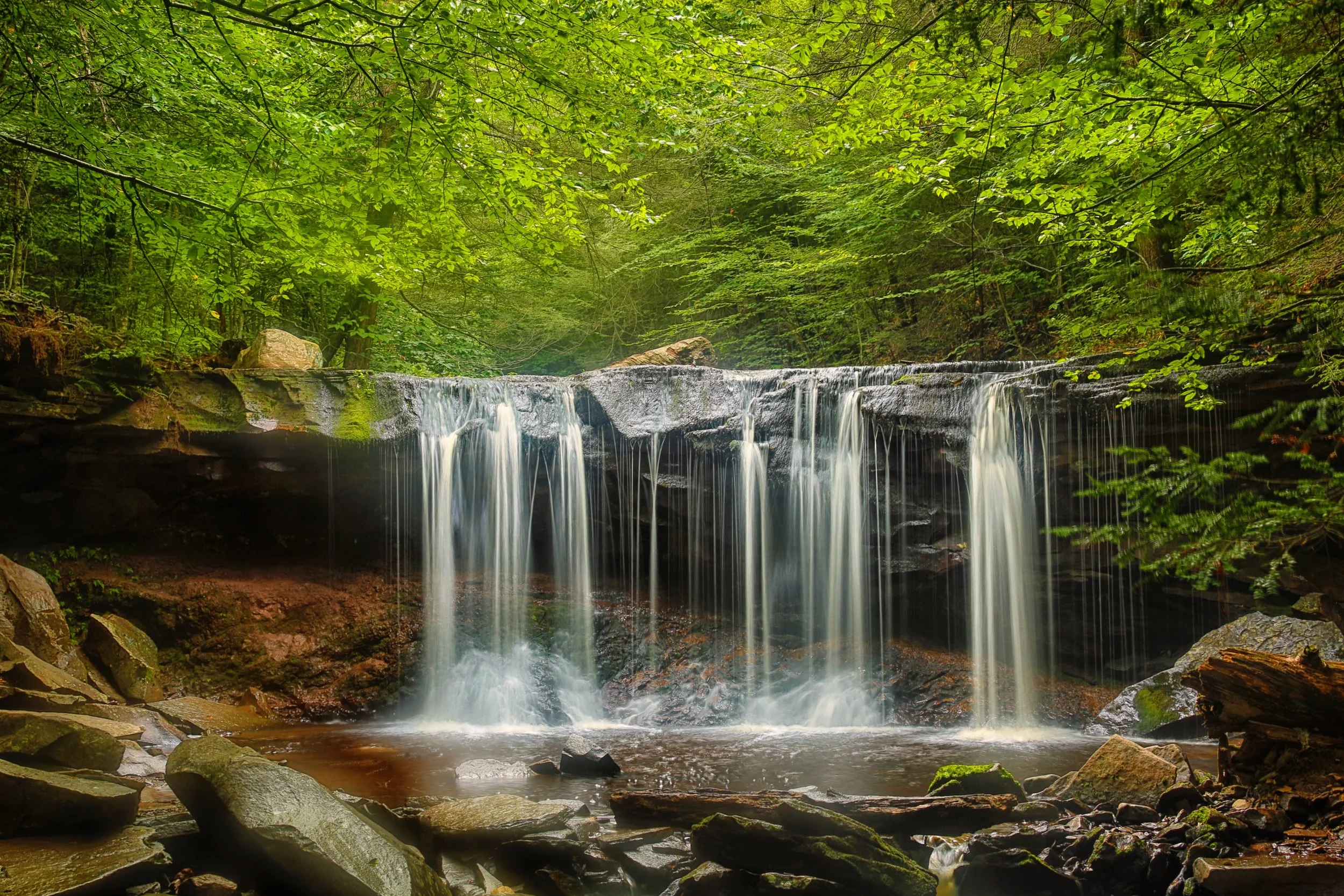 Peaceful Images Of Waterfalls