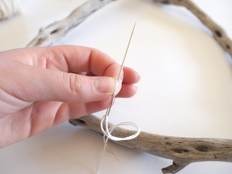 String Dream Catcher Nail