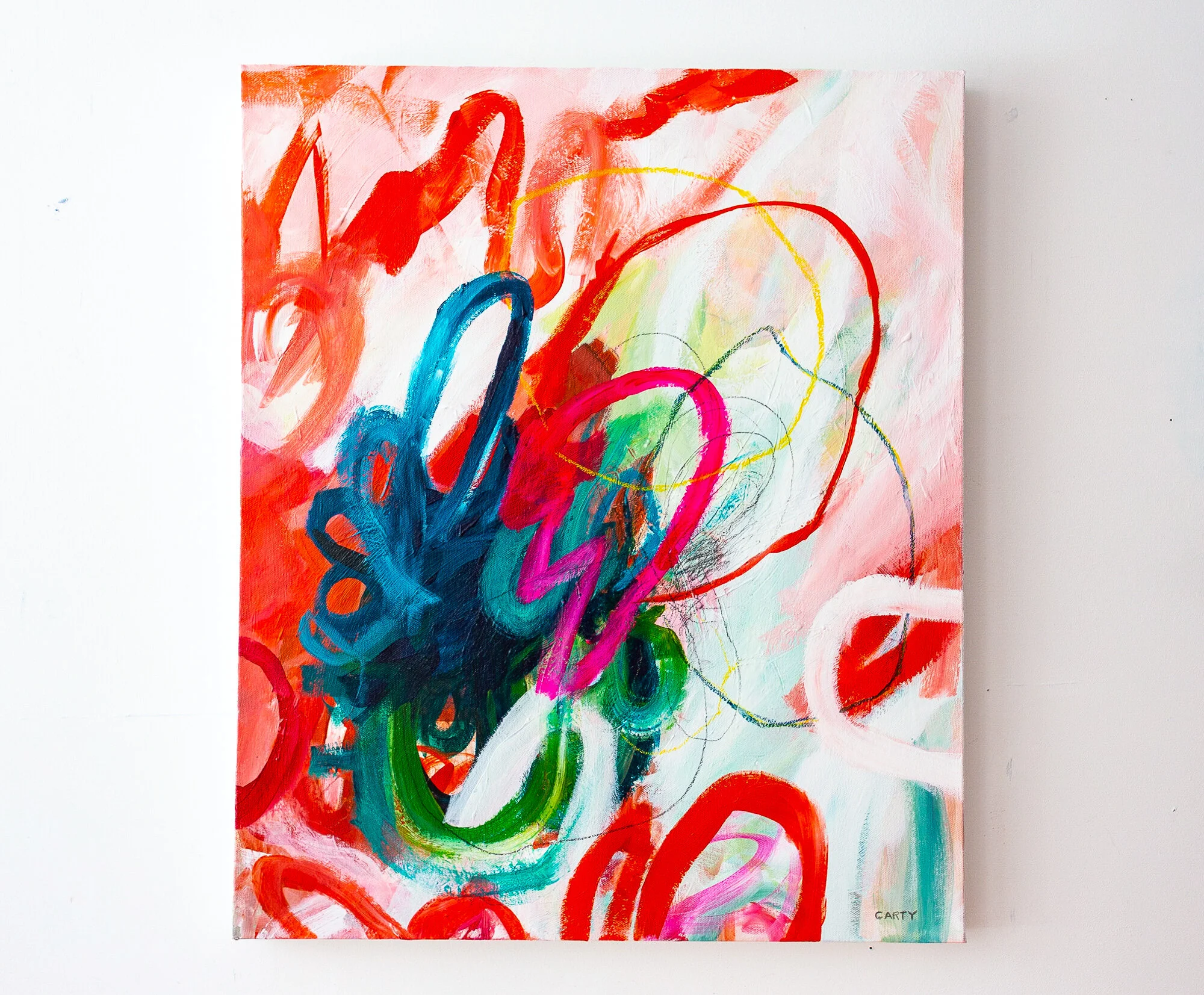 Abstract Paintings — Megan Carty Art