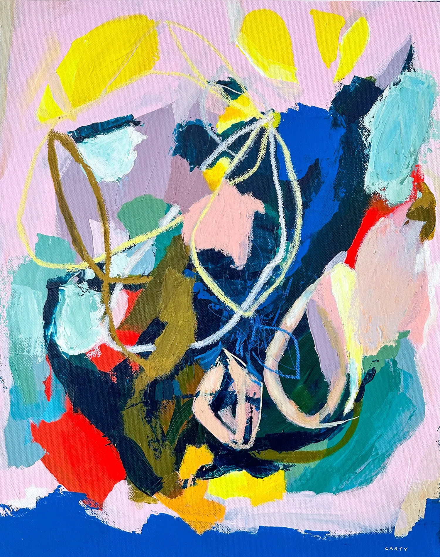 Gestural Abstract Art