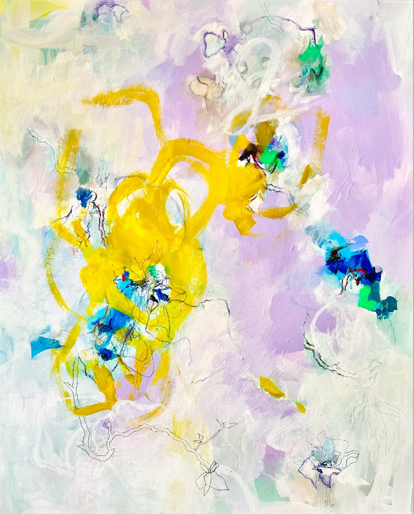 Abstract Paintings — Megan Carty Art
