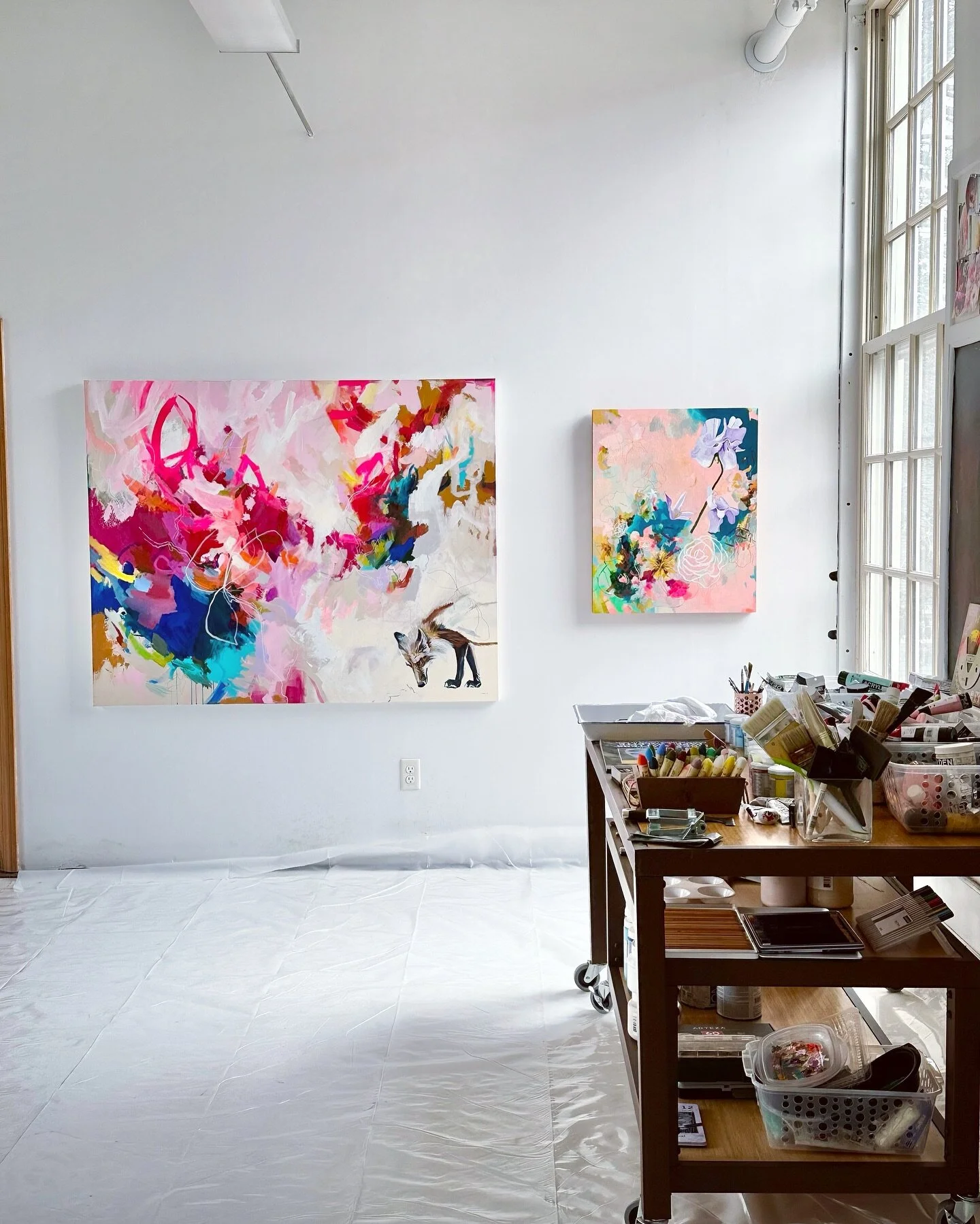 Abstract Paintings — Megan Carty Art