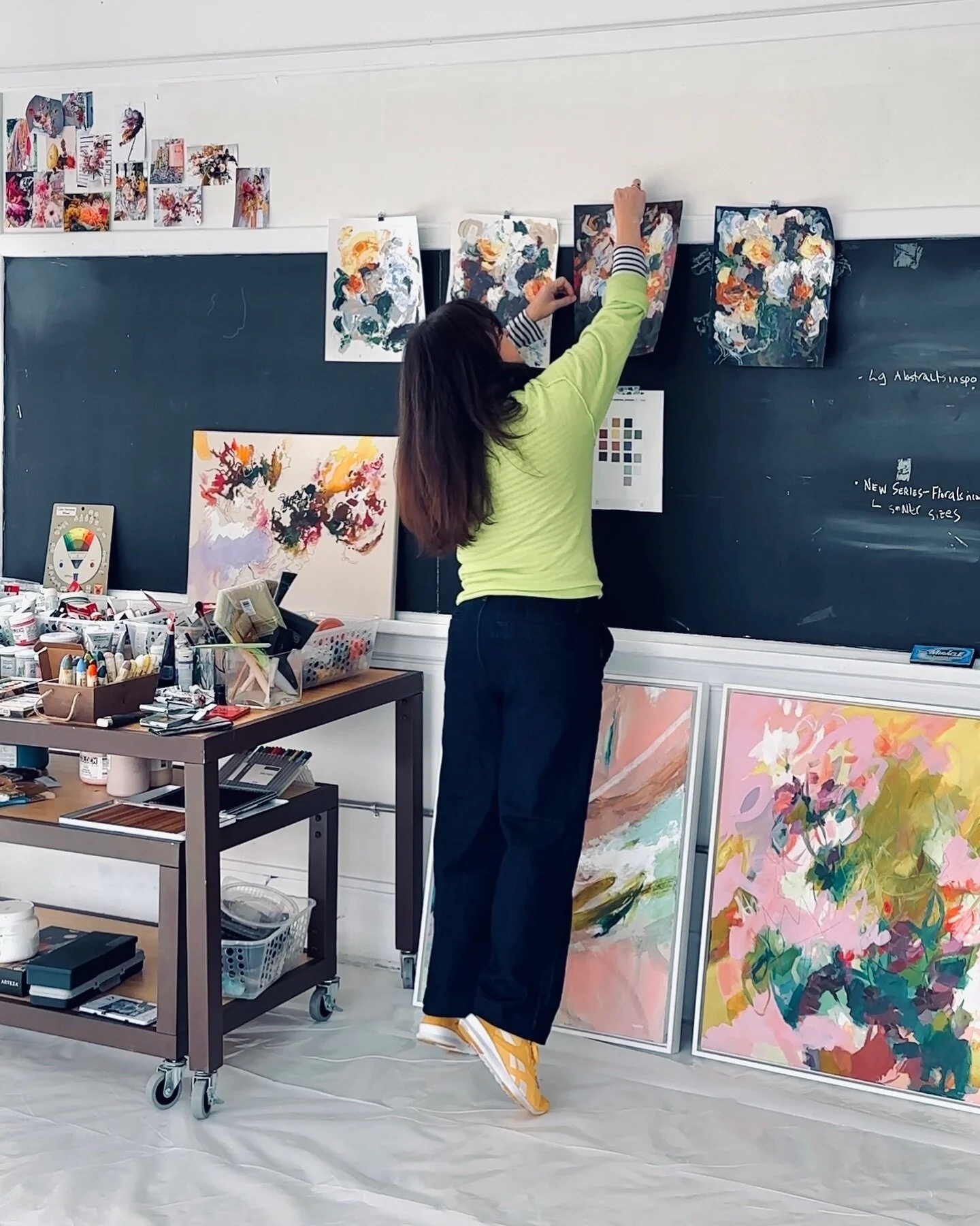 Abstract Paintings — Megan Carty Art