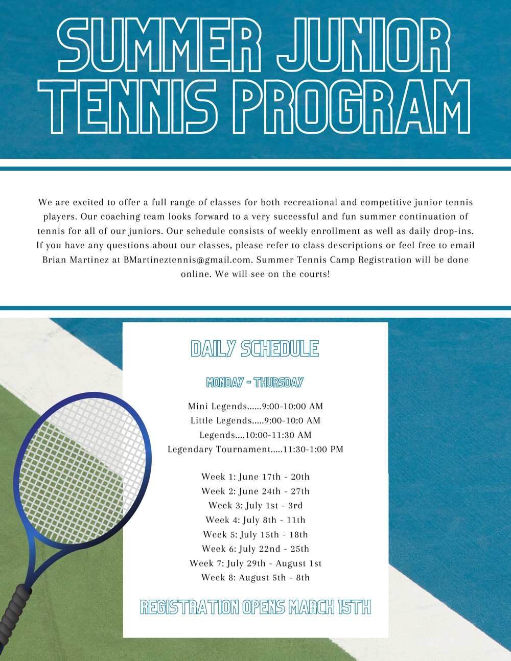 Camp — Sutter Lawn Tennis Club