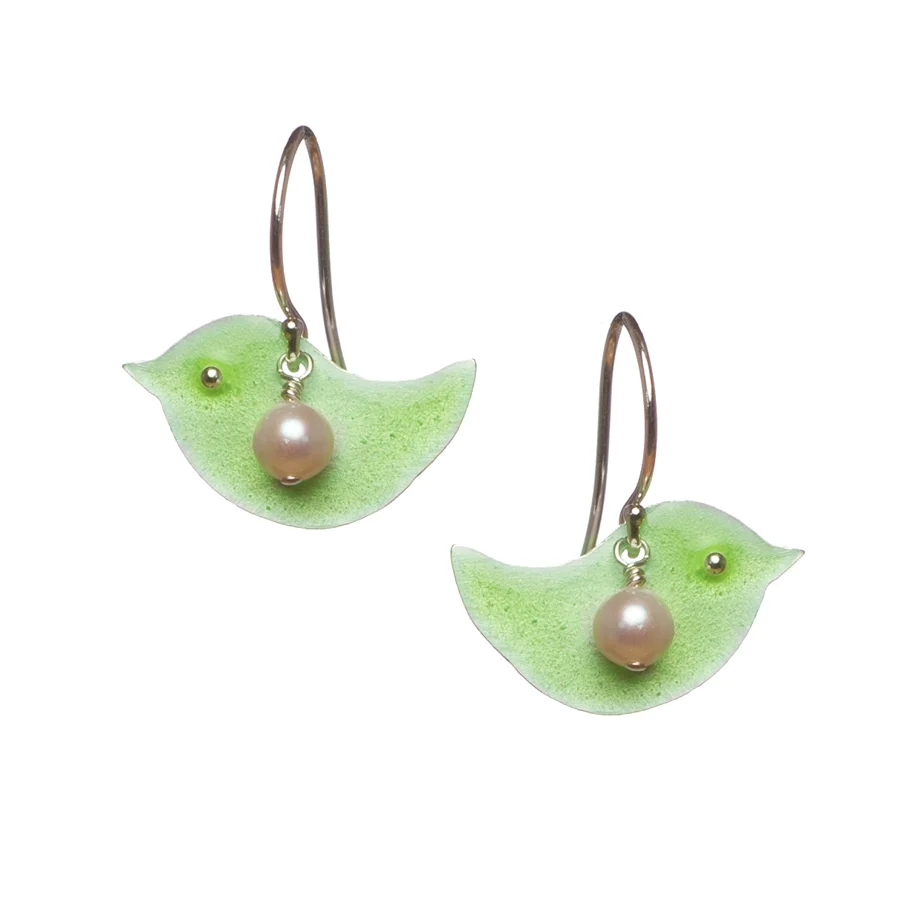 Handmade Jewelry-Bluebird Designs features sterling silver enamel ...