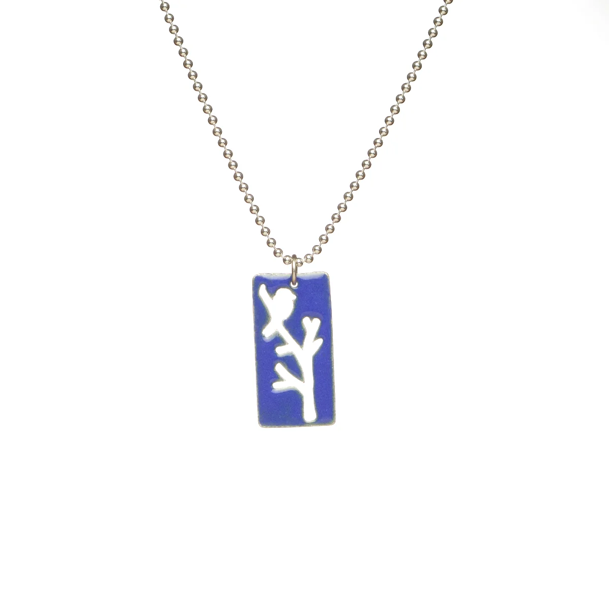 Handmade Jewelry-Bluebird Designs features sterling silver enamel ...