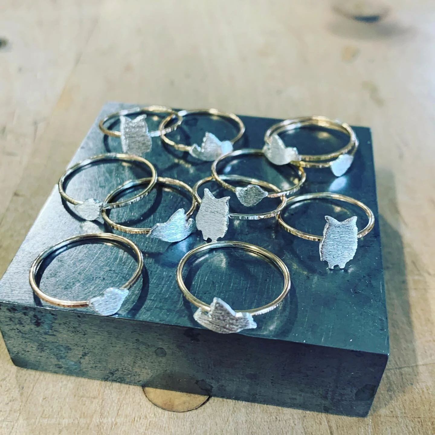 Bluebird Designs features sterling silver enamel jewelry including ...