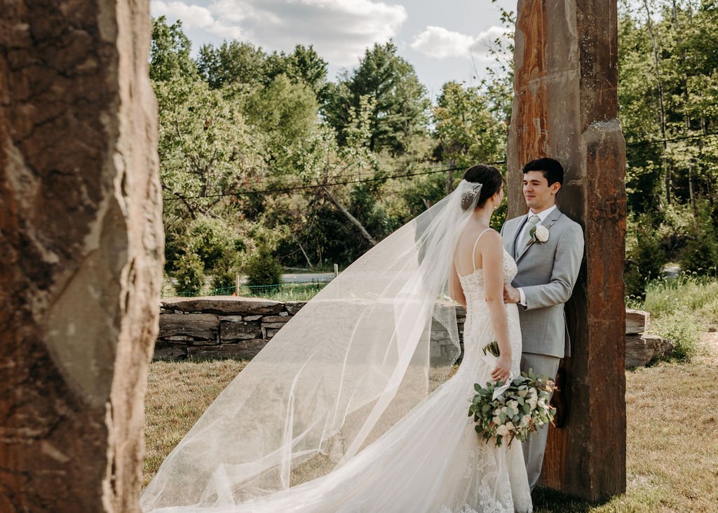 SHANNON & WILL'S WEDDING — Chippy White Table