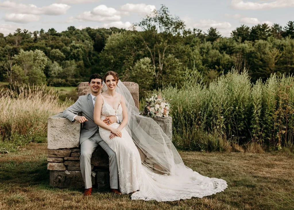 SHANNON & WILL'S WEDDING — Chippy White Table