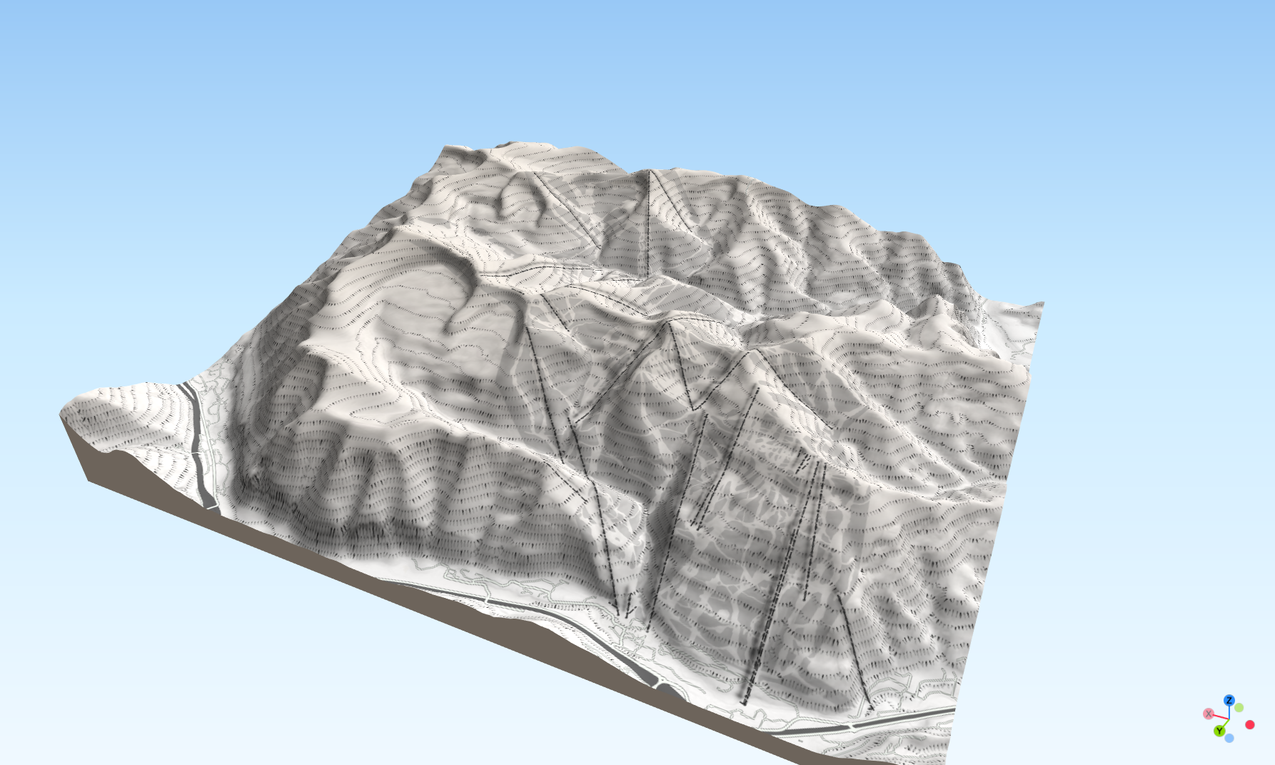 Ridgeline Maps - custom maps made in Colorado