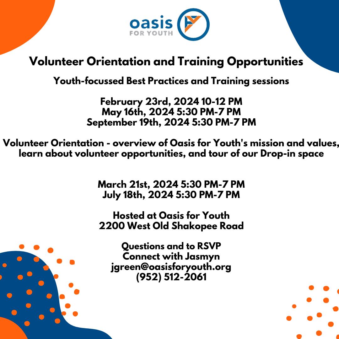 Volunteer — Oasis