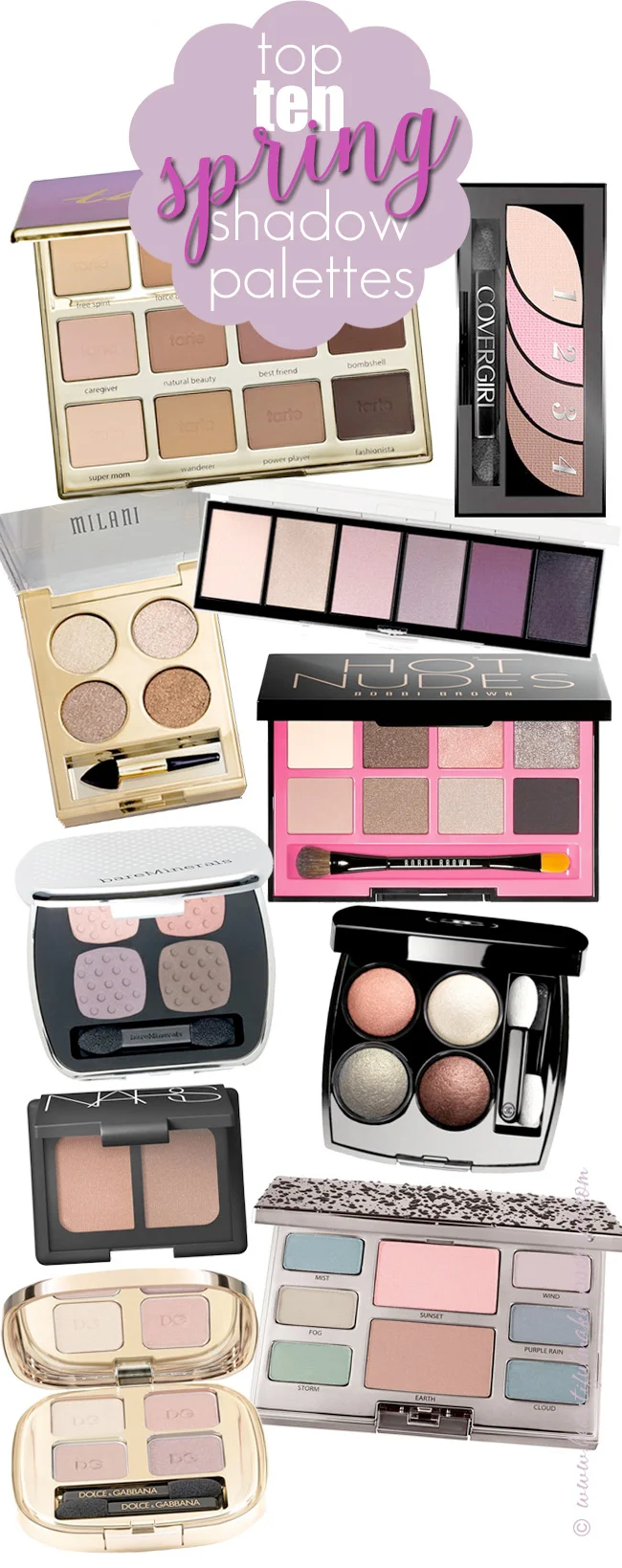 Top 10 Spring Eyeshadow Palettes. — Beautiful Makeup Search