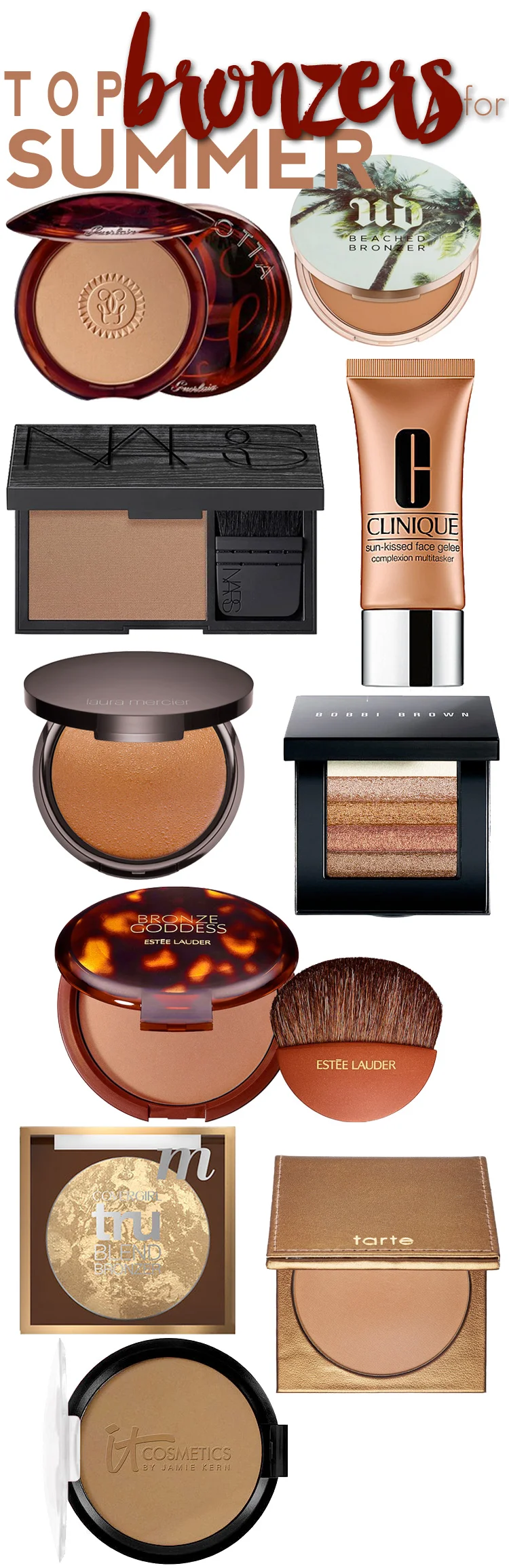 Top 10 Bronzers for Summer. — Beautiful Makeup Search