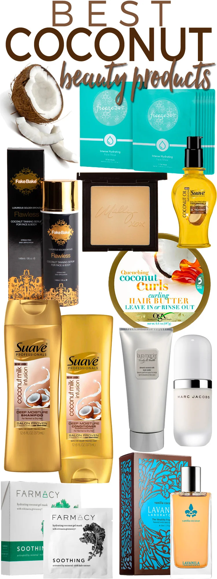 10 Favorite Coconut Beauty Products for Summer. — Beautiful Makeup Search