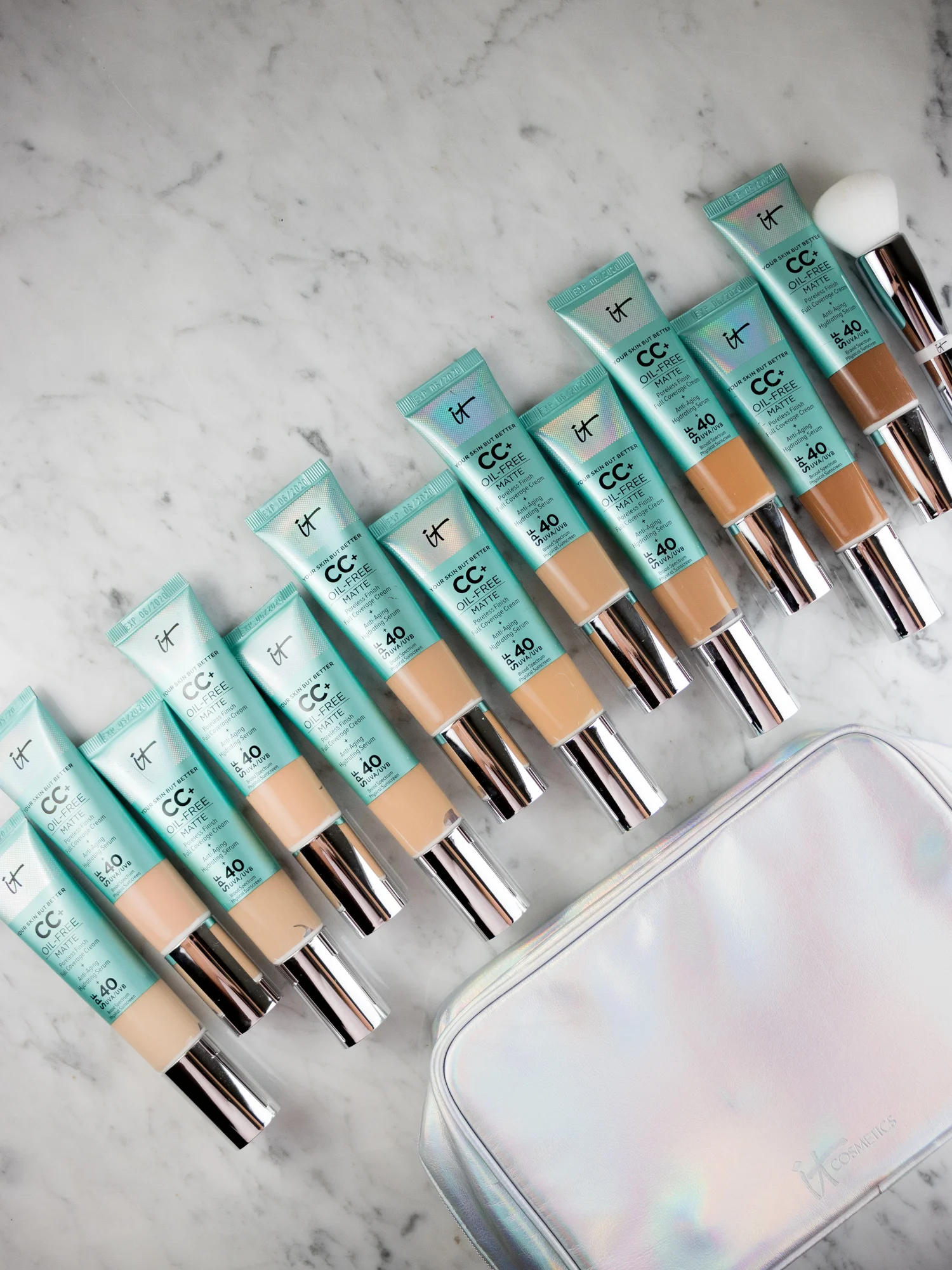 IT Cosmetics CC+ Cream Oil-Free Matte — Every Shade! — Beautiful Makeup ...