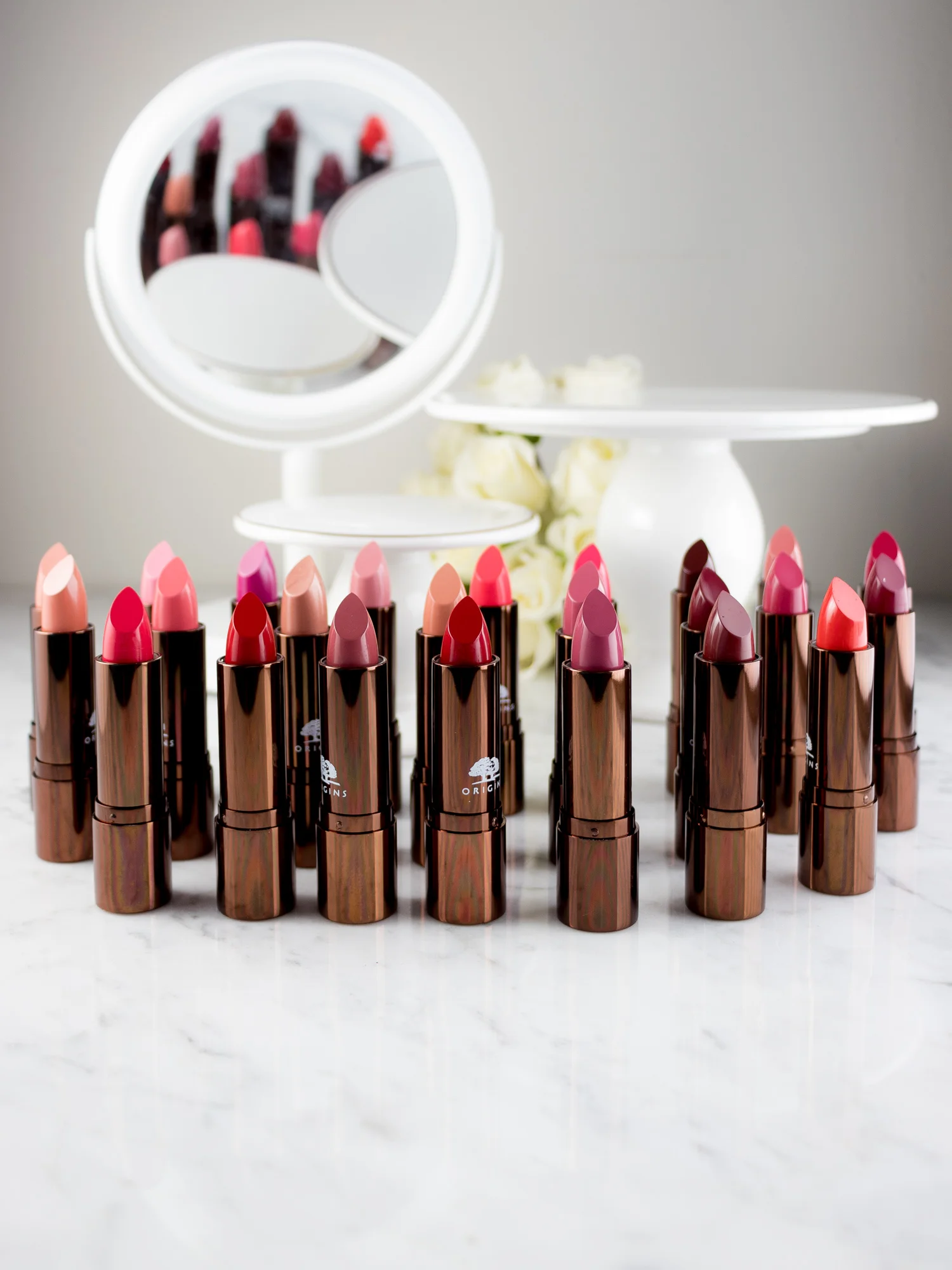 NEW: Origins Blooming Lips Lipstick and Lip Balm — Beautiful Makeup Search
