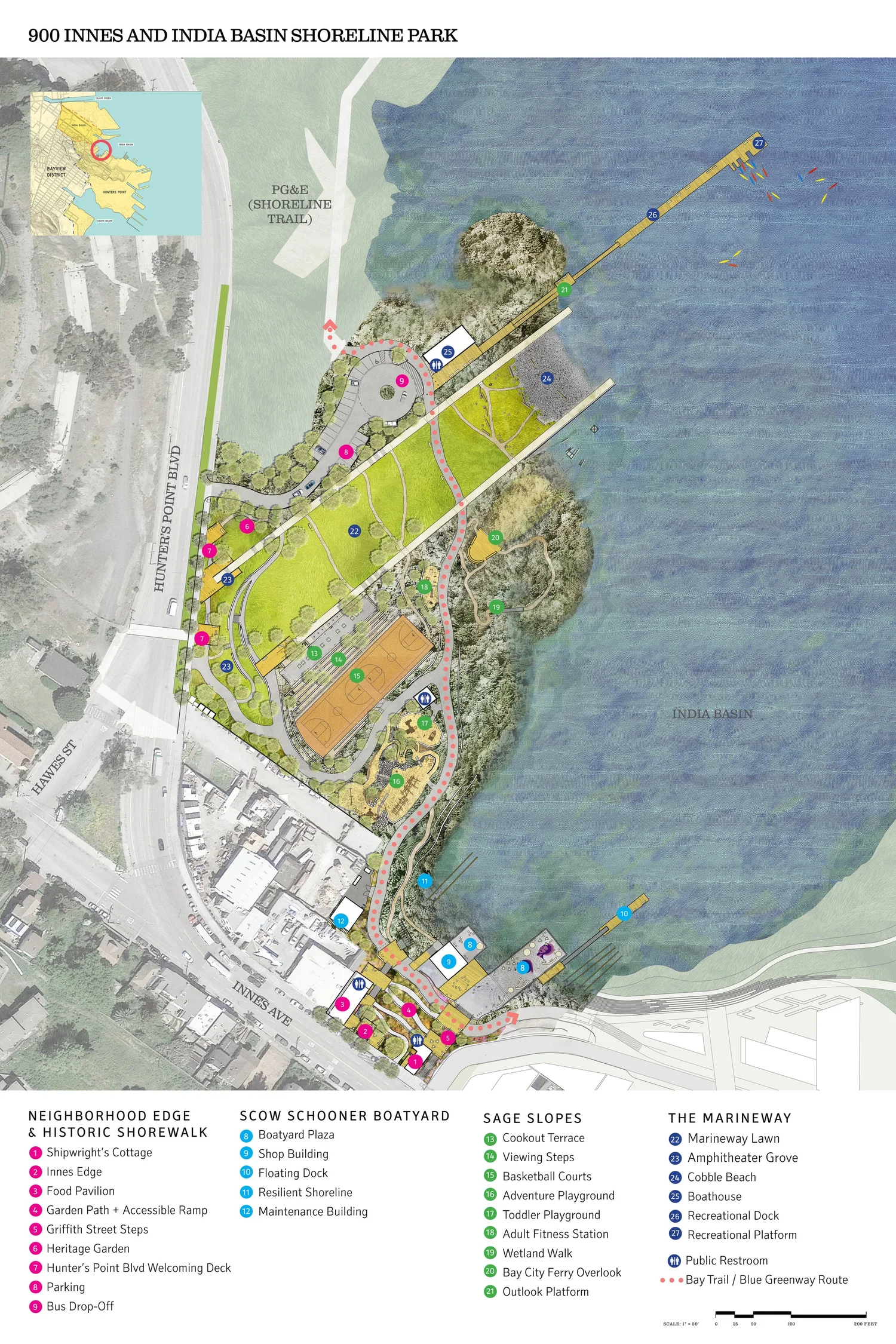 Project Design — India Basin Waterfront Parks