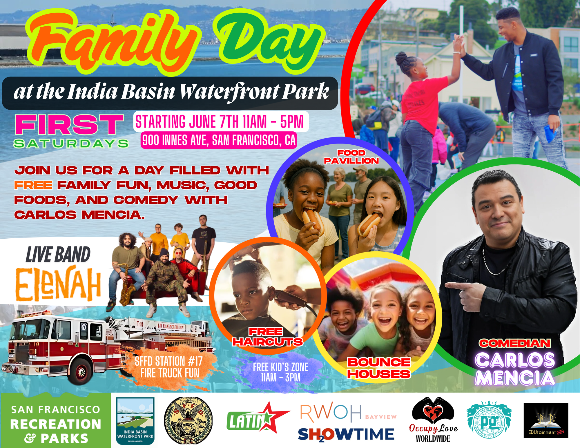 First Saturdays at the Waterfront Kick Off — India Basin Waterfront Parks