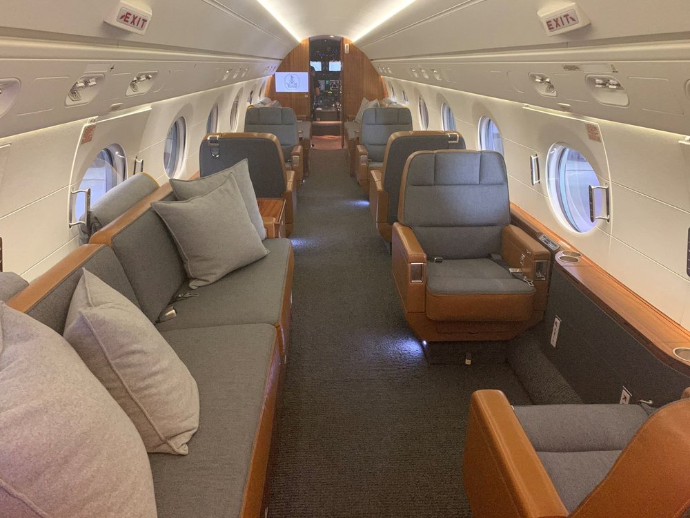 Gulfstream G550 Interior