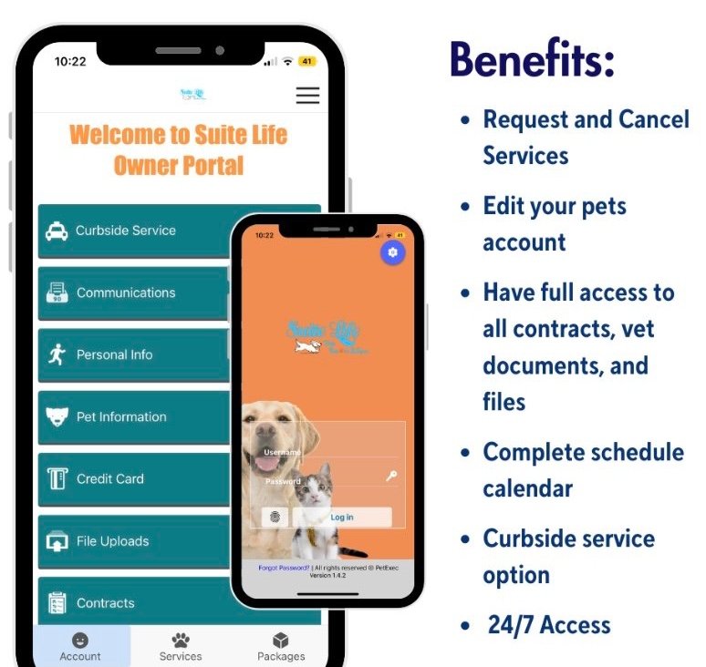 Our App — Suite Life Pet Resort & Spa